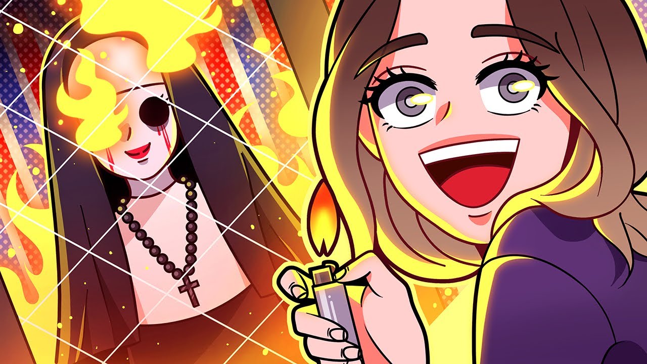 FINALLY BEAT THE SCARIEST PUPPET COMBO GAME! l Good Ending Nun Massacre ...