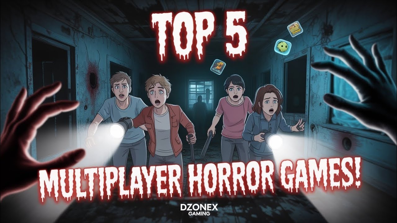 Top 5 best multiplayer horror games for Android with Voice chat - YouTube