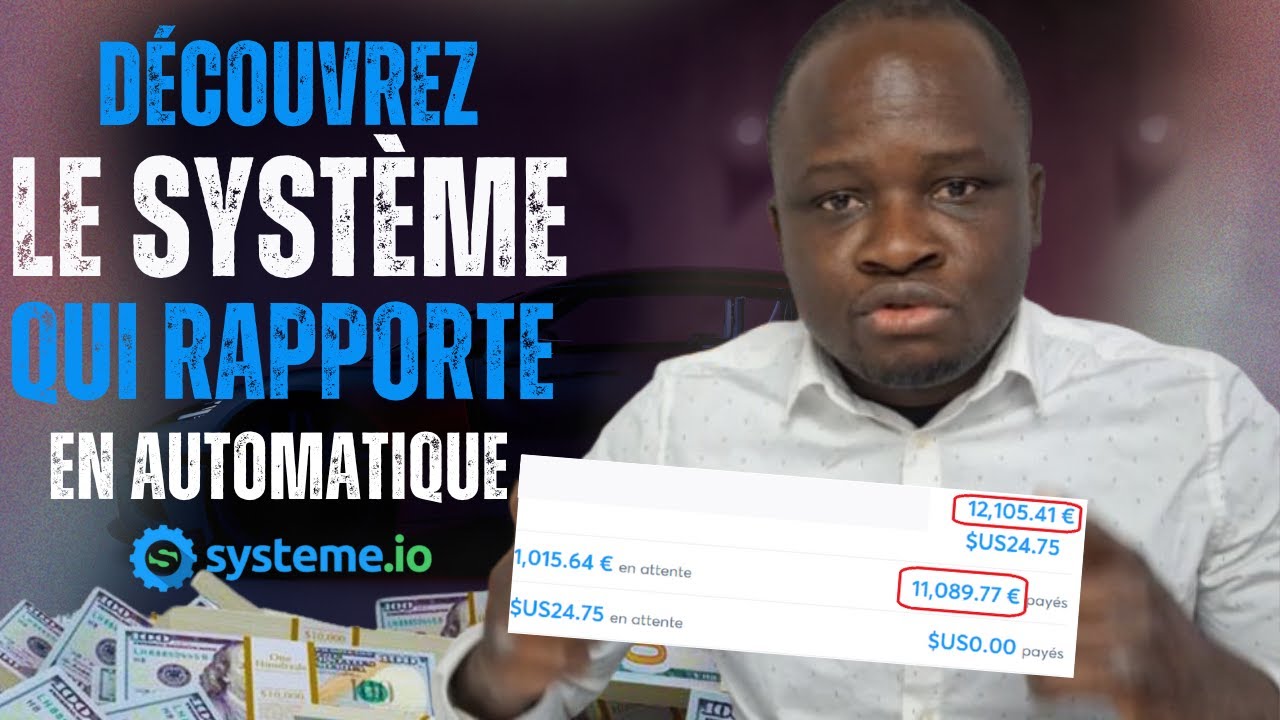 COMMENT CREER UNE SEQUENCE EMAIL Qui Vend En Automatique Avec SYSTEME IO ACADEMY - YouTube