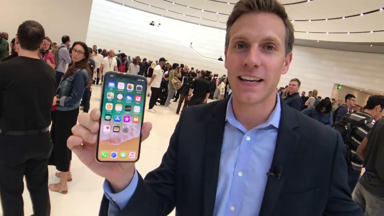 Hands on with Apple's $999 iPhone X. (iPhone 10) - YouTube