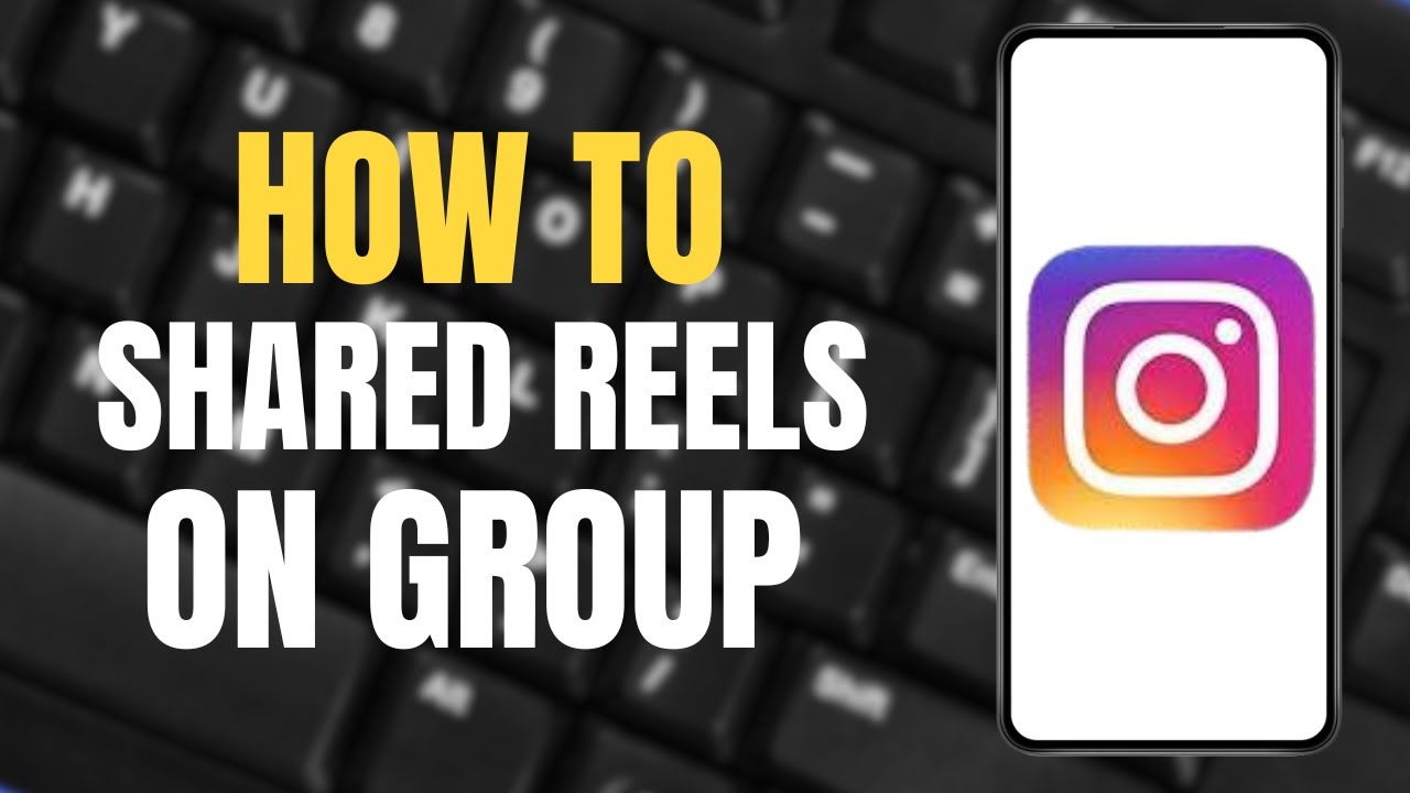 How to share reels on Instagram group chat ? - YouTube