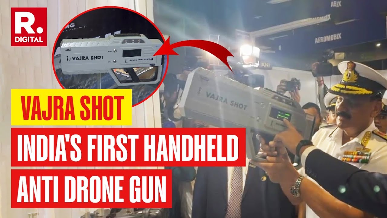 India’s Homegrown Anti-Drone Weapon ‘Vajra-Shot’ Sets Global Standards ...