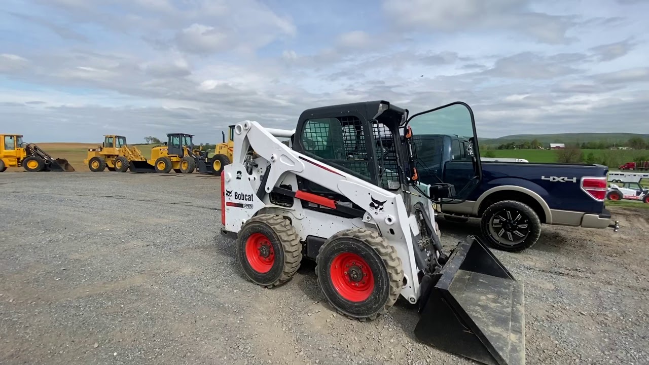 Bobcat S650 Fully Enclosed - YouTube