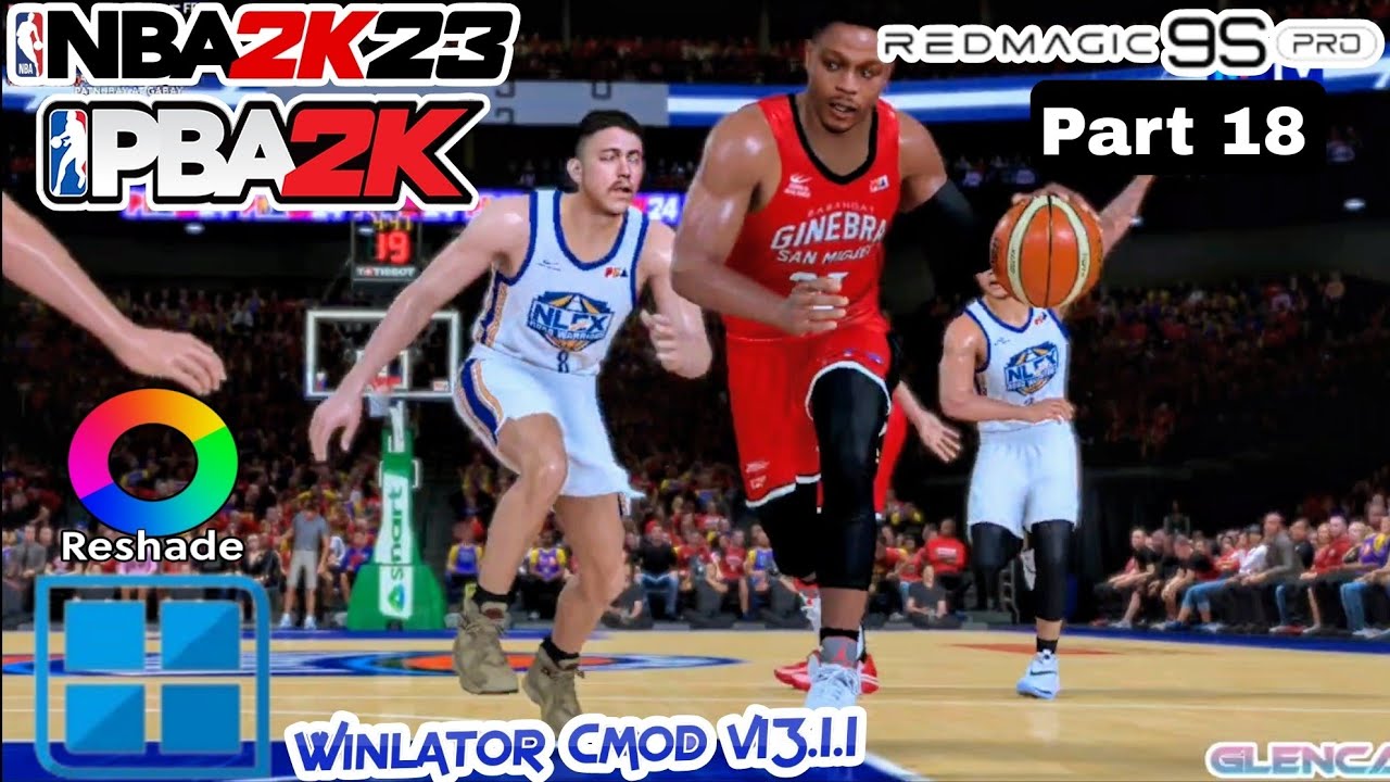 NBA 2k23 Mods To PBA Part 18 Updated Roster High Set 720p Winlator Cmod ...