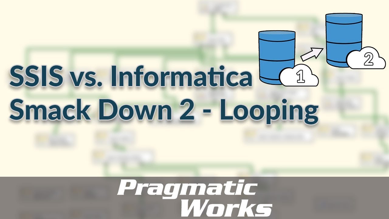 SSIS vs. Informatica Smack Down 2 - Looping - YouTube
