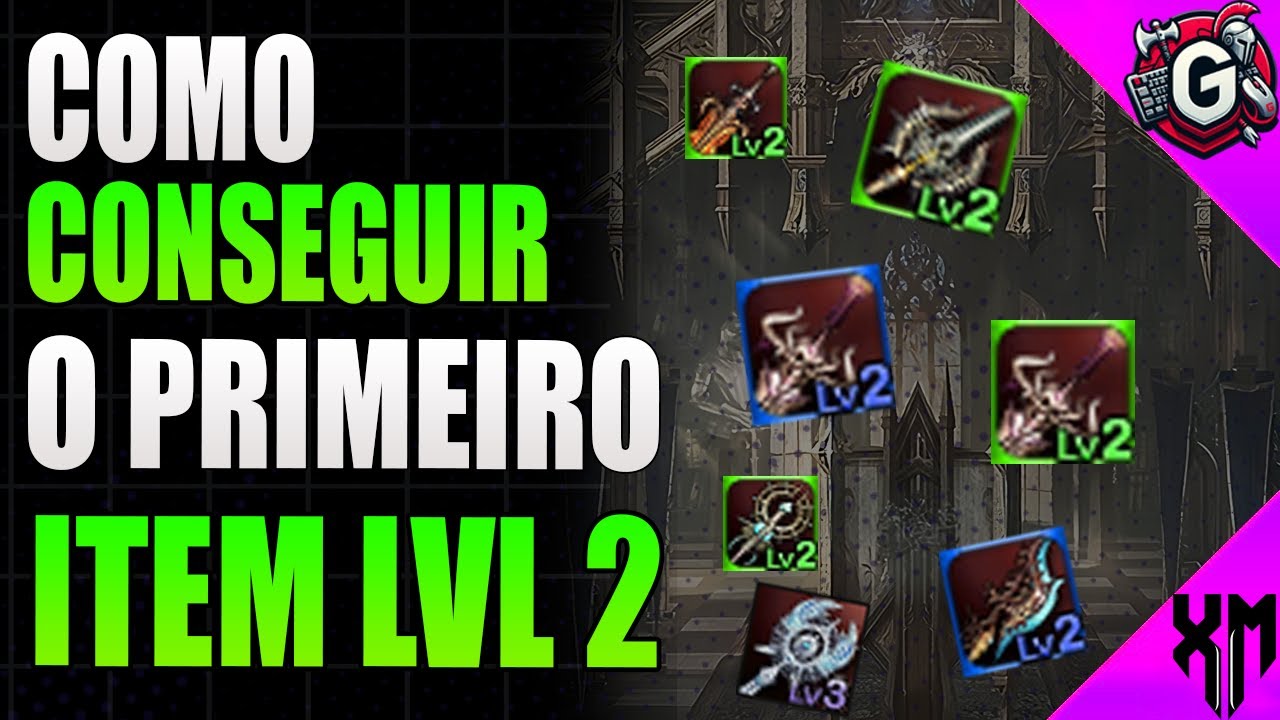 COMO TER SEU PRIMEIRO ITEM LVL 2 NO L2XM Experience - Lineage2- GLODOOM ...