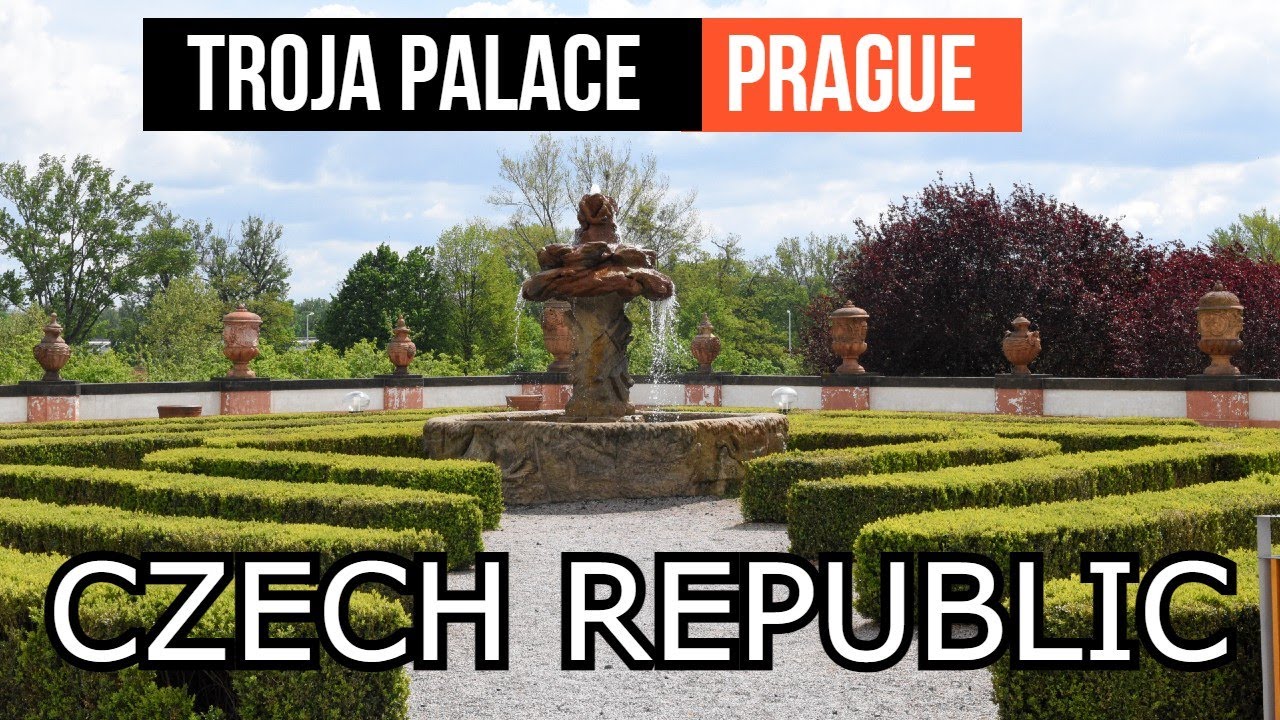 TROJA PALACE || BAROQUE PALACE || Trojský zámek || PRAGUE CZECH ...