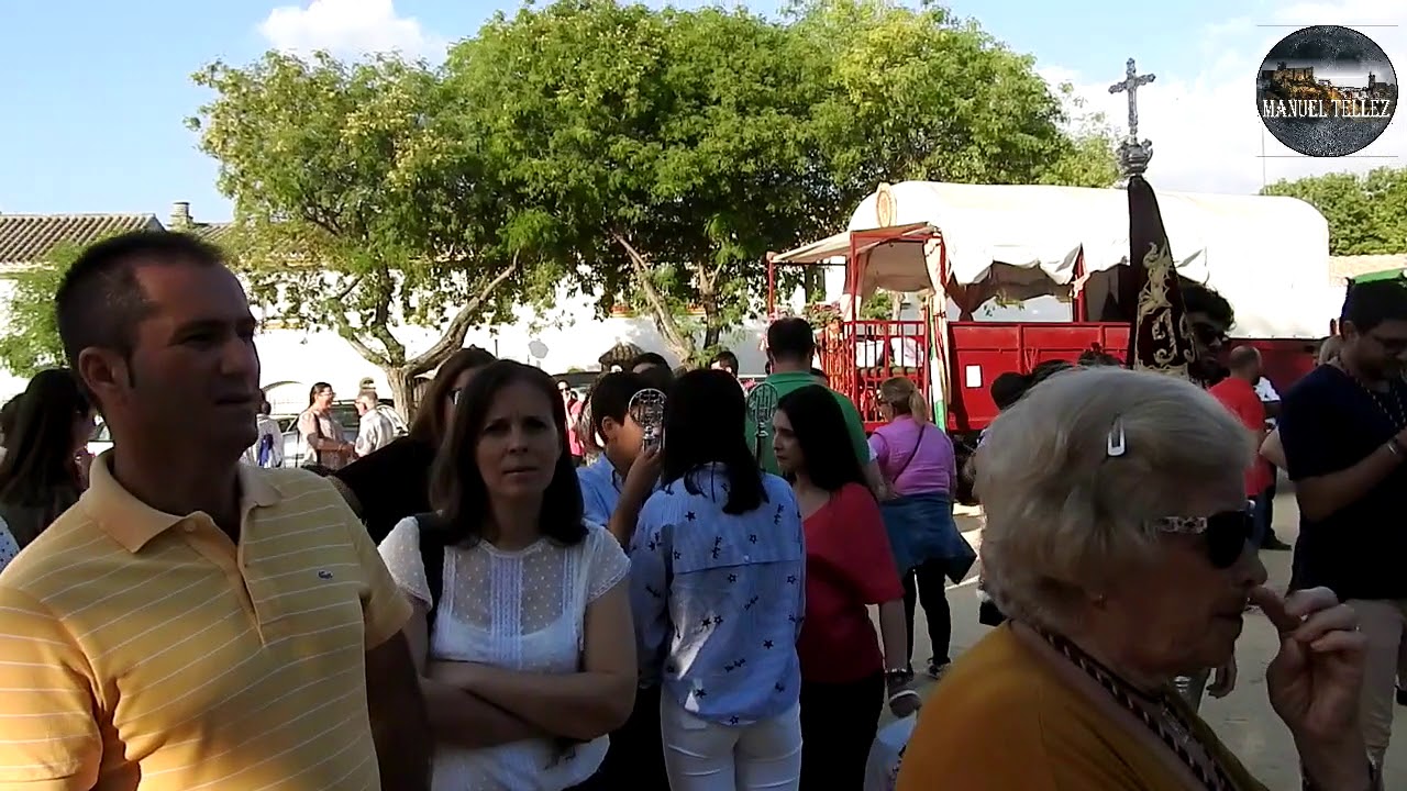 2019-06-12 LLEGADA DE LOS ROCIEROS DE ARCOS DE LA ROMERÍA DEL ROCÍO ...