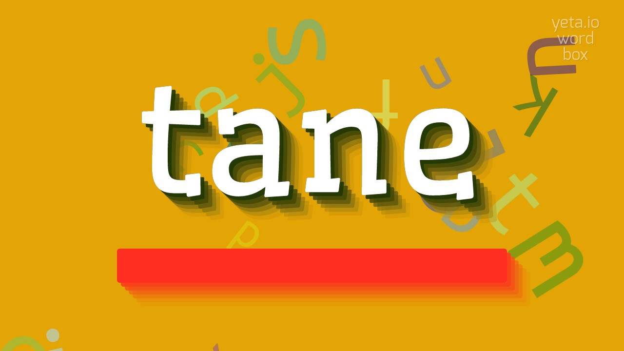 How to say "tane"! (High Quality Voices) - YouTube