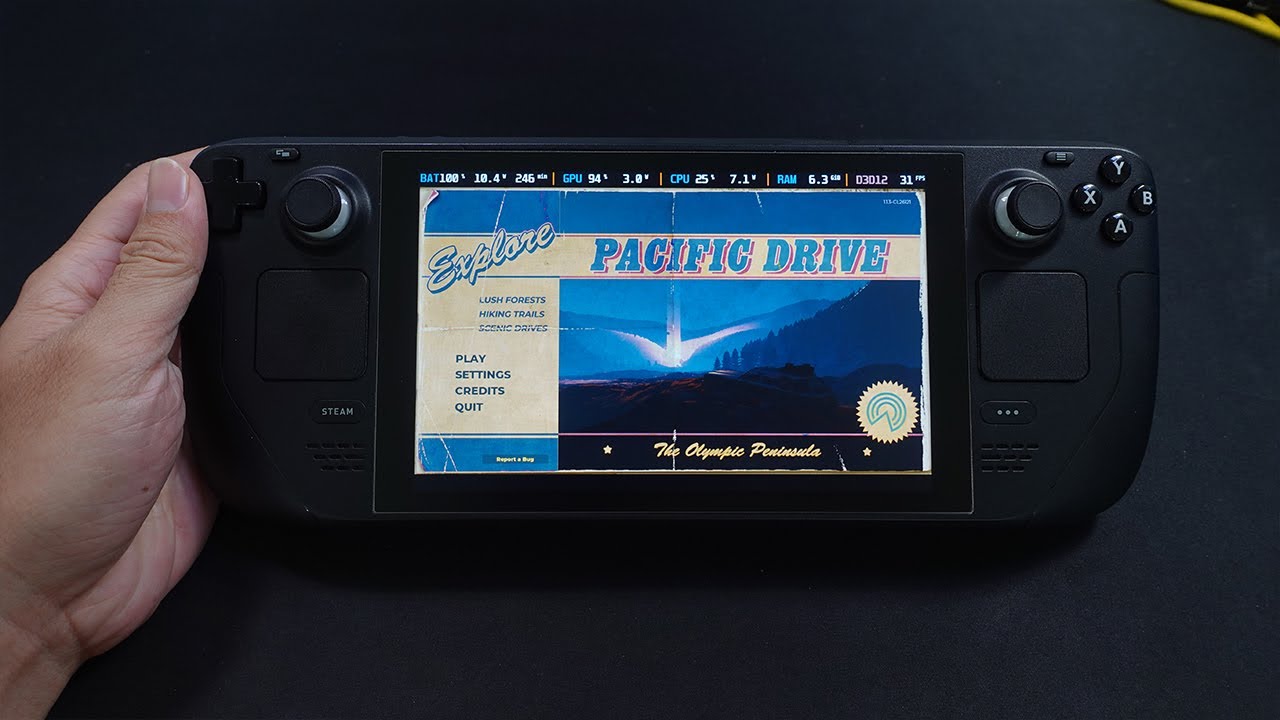 Pacific Drive Gameplay - Steam Deck - YouTube