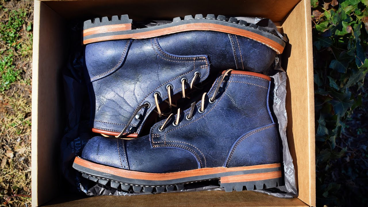 Truman boots Noble Ink Rambler UNBOXING - YouTube