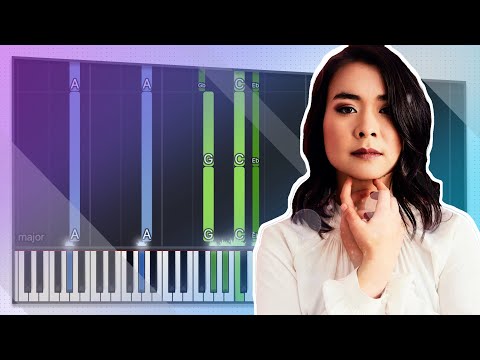 Mitski - 'Liquid Smooth' - Instrumental Piano Tutorial - YouTube