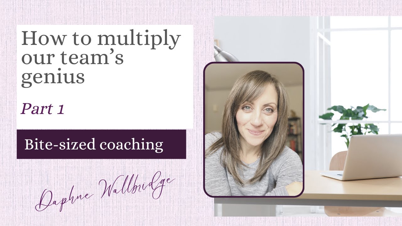 How to Multiply Our Team's Genius - Part 1 - YouTube