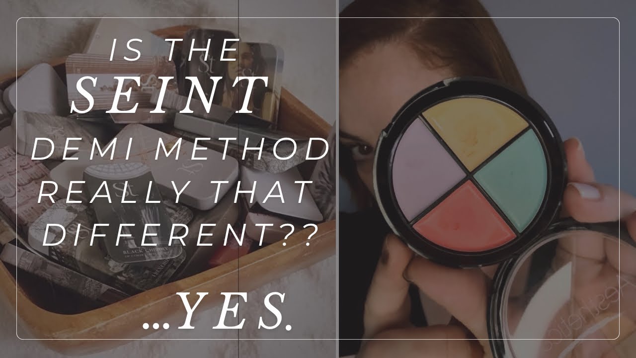 My take on the Robert Welsh vid on the Seint makeup Demi Method - YouTube
