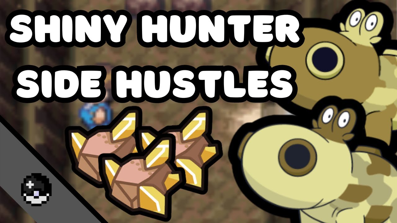Shiny Hunter Side Hustles Episode 6 ~ Hippopotas (Make Pokeyen While ...