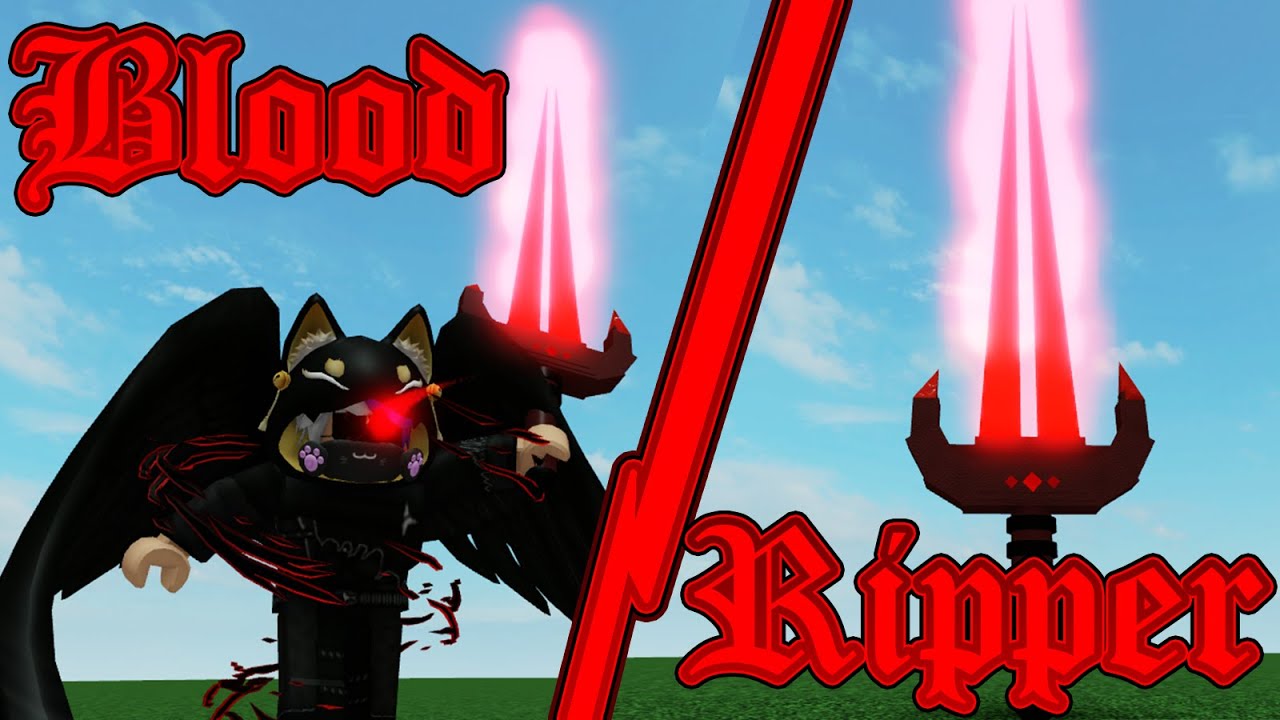 *BLOOD RIPPER* Making Another Demon Sword! (Roblox Studio) - YouTube