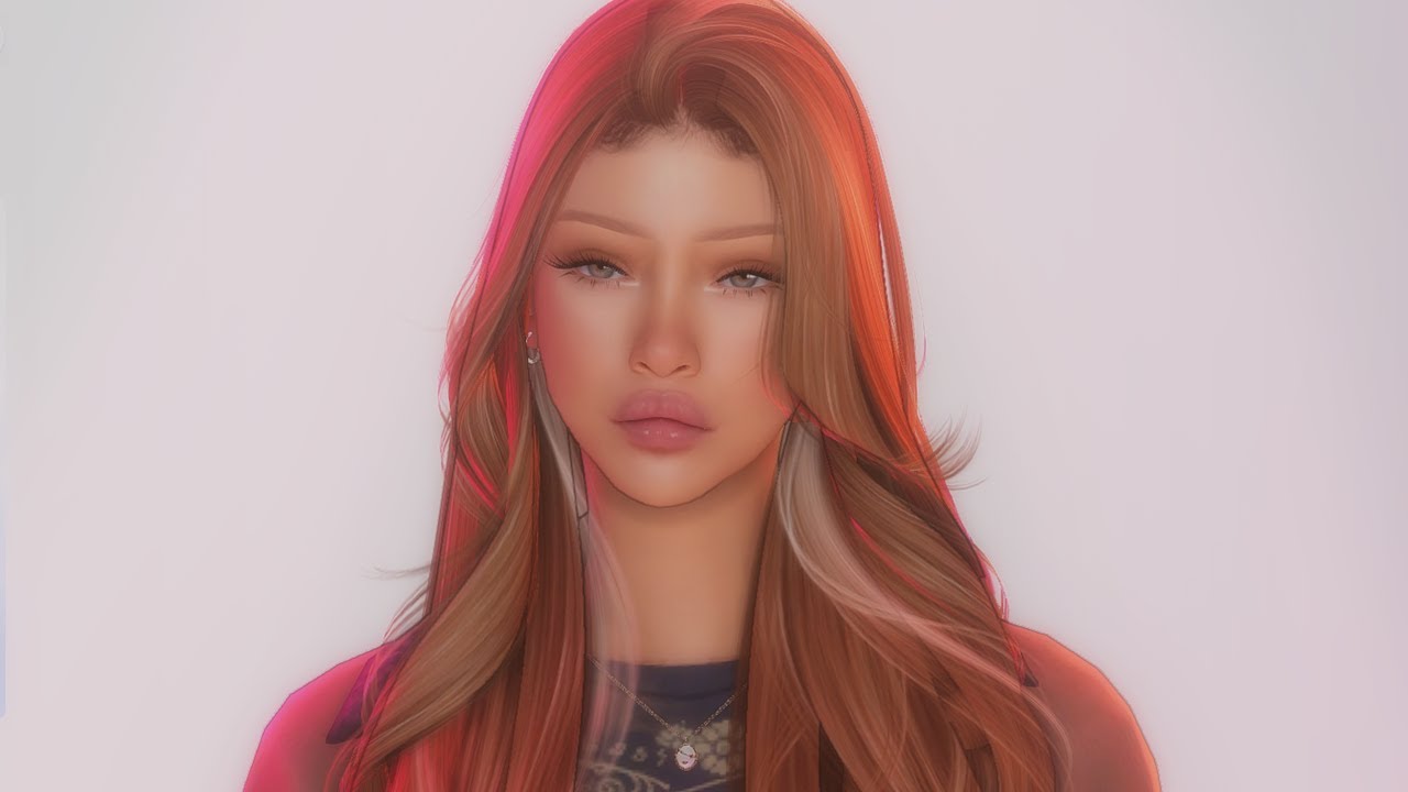 the sims 4 cas: ruby | cc folder & sim download - YouTube