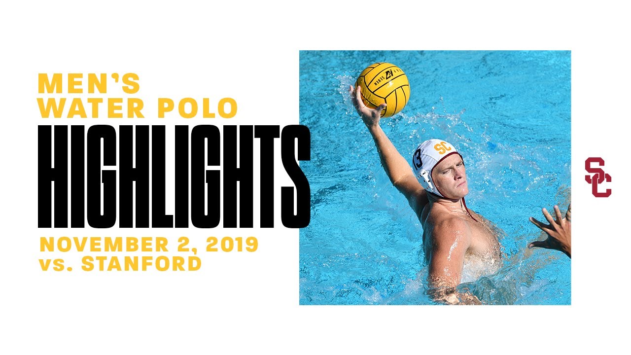 USC Men's Water Polo Highlights - USC 9, Stanford 8 - 11/2/19 - YouTube