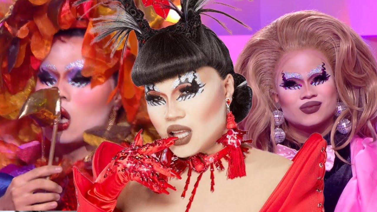 All of Kitty Space's Runway Looks from Drag Race France 2 - YouTube