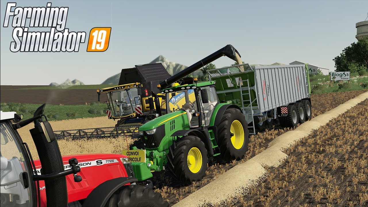 SAISON DE PAILLE #1 ! | La Ferme du Gouvy | Farming Simulator 19 - YouTube