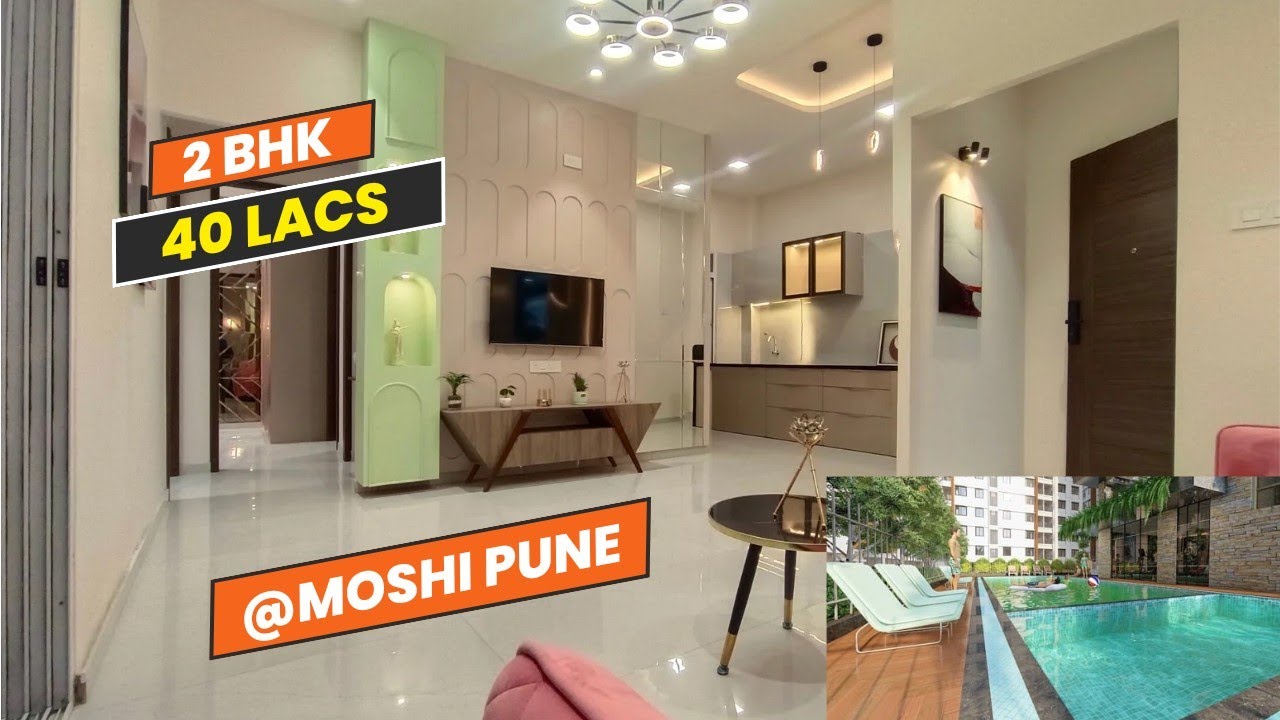 2 BHK Sample Flat @ Moshi | 40 Lacs 2 BHK | Abhimaan - YouTube