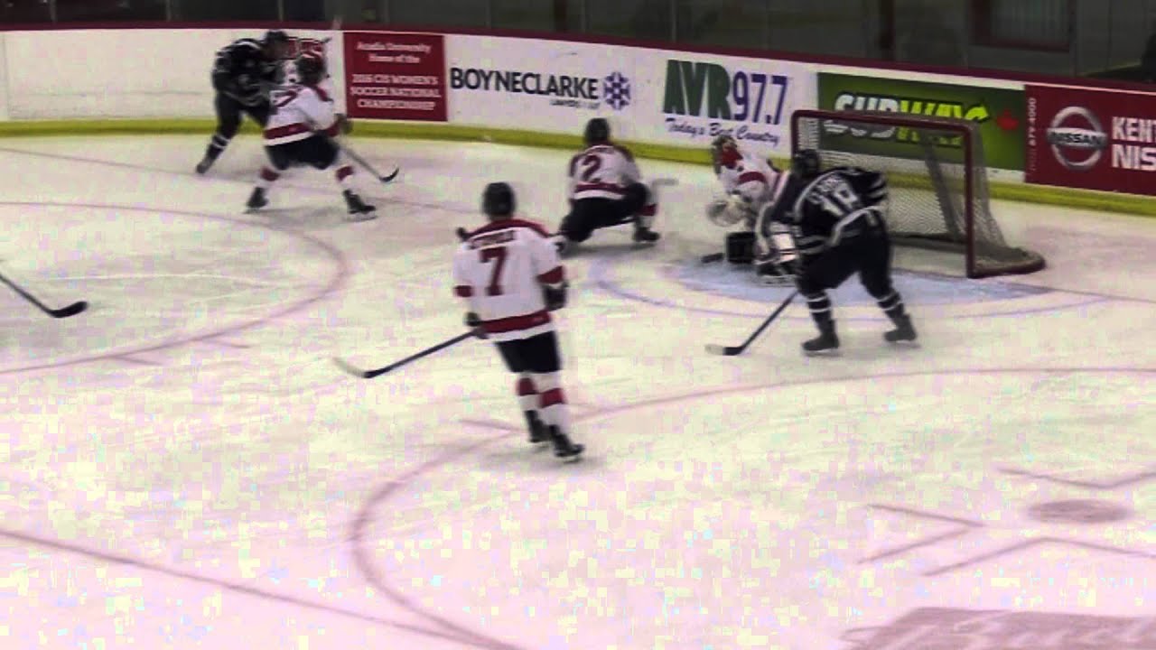 StFX at Acadia Hockey Oct 10 15 - YouTube