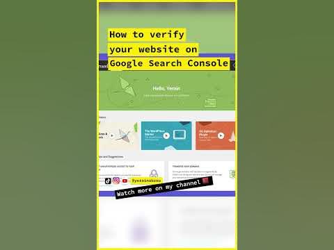 How to Verify Your Website on Google Search Console | SiteGround Tutorial Add Text TXT Record ...