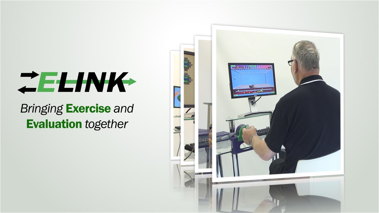 E-LINK Exercise and Evaluation System for Clinical Rehabilitation - YouTube