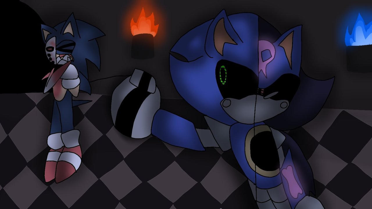 Sonic.EXE:The Disaster||Metal Sonic Grapple shot||Roblox|| - YouTube