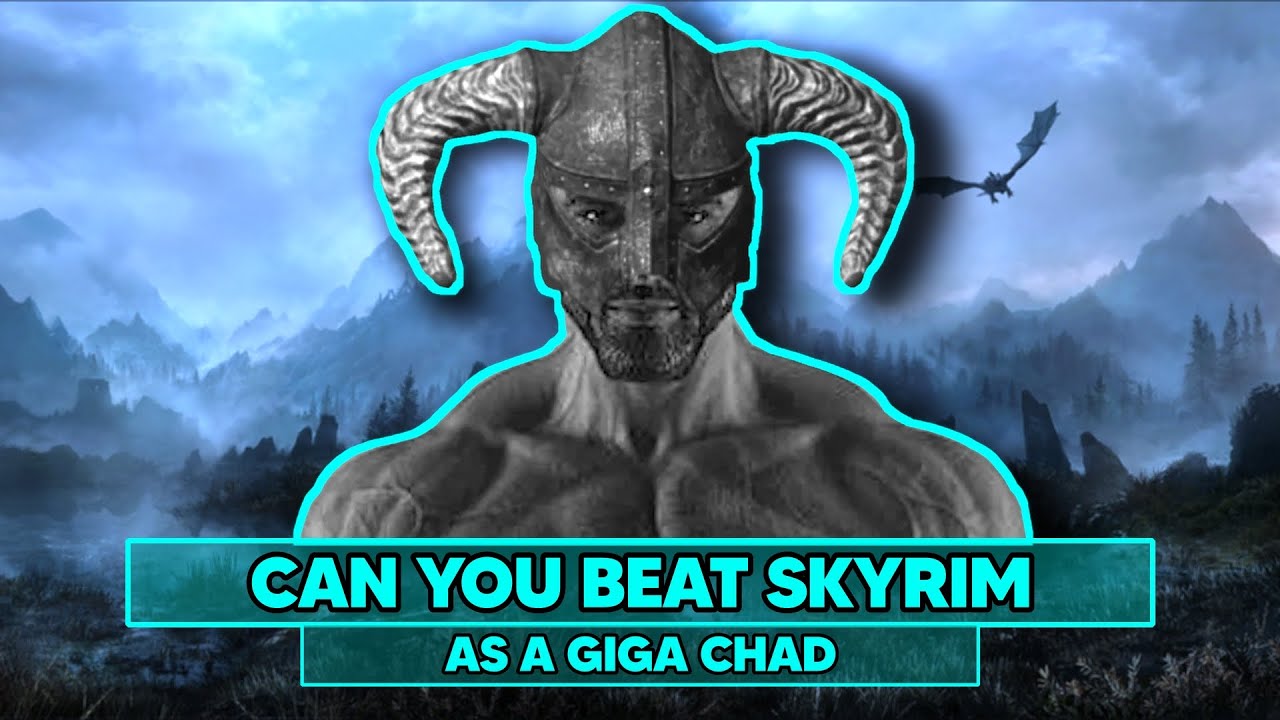 Can You Beat Skyrim Using A Gigachad AI? - YouTube