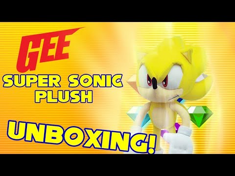 GE Super Sonic Plush Unboxing