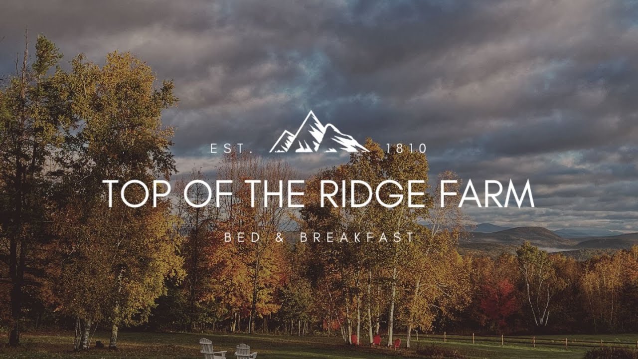 Romantic New Hampshire Inn on Top of New Durham Ridge - YouTube