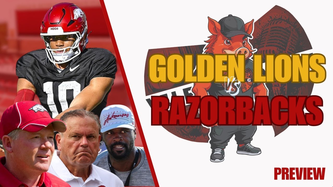 Battle of the Beasts: Golden Lions vs. Razorbacks Preview - YouTube