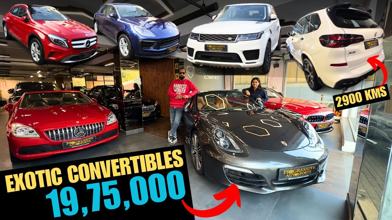 Exotic Convertibles to Ultra Luxury Cars | Boxster, Z4, SLK, SLC, X5 ...