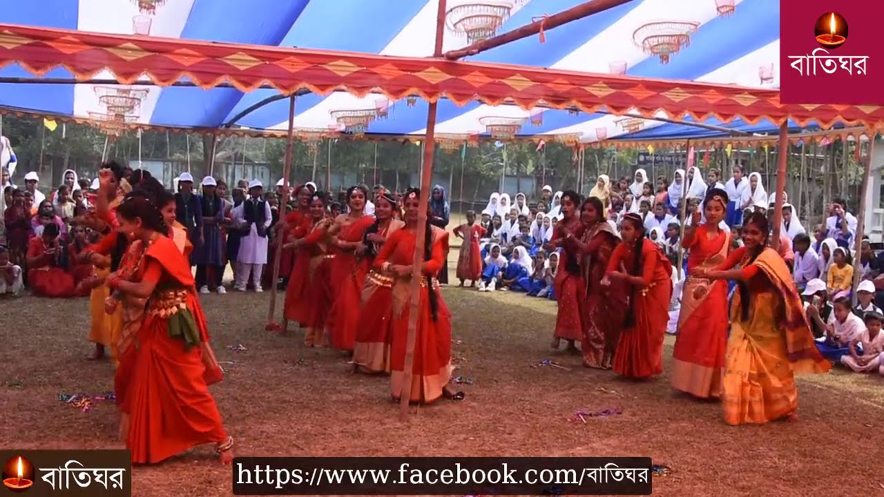 দেশাত্ববোধক গান নিয়ে মিশ্র নাচ।। আছিয়া গণি বালিকা উচ্চ বিদ্যালয় ...