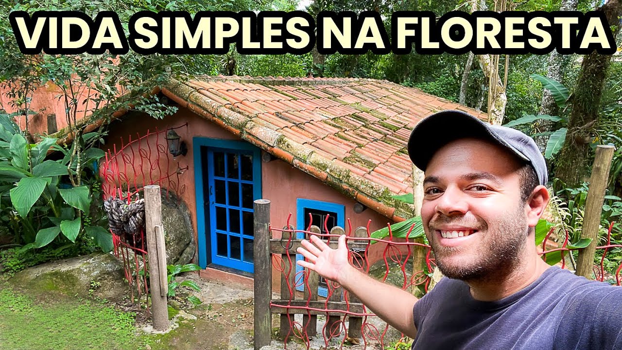 VIDA SIMPLES NA CASA DA FLORESTA - YouTube