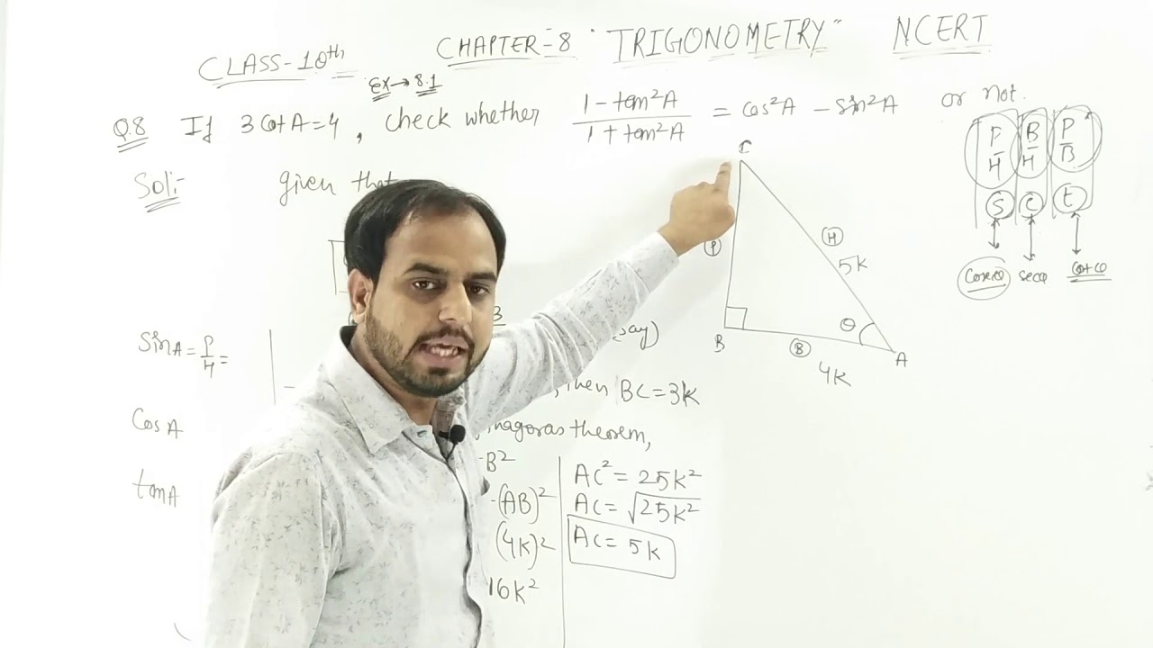 Learn Trigonometry Online | Class X | Maths | Chapter 8 | Trigonometry ...