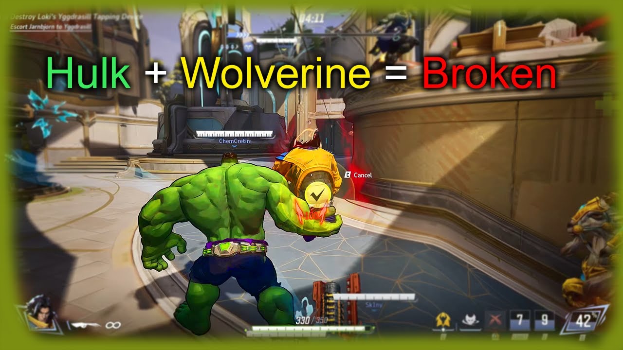 Hulk + Wolverine = BROKEN!!! - YouTube