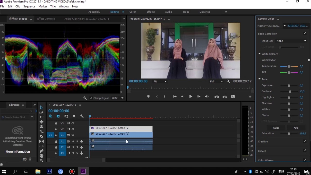 TUTORIAL CLONING || KEMBAR || ADOBE PREMIERE PRO - YouTube