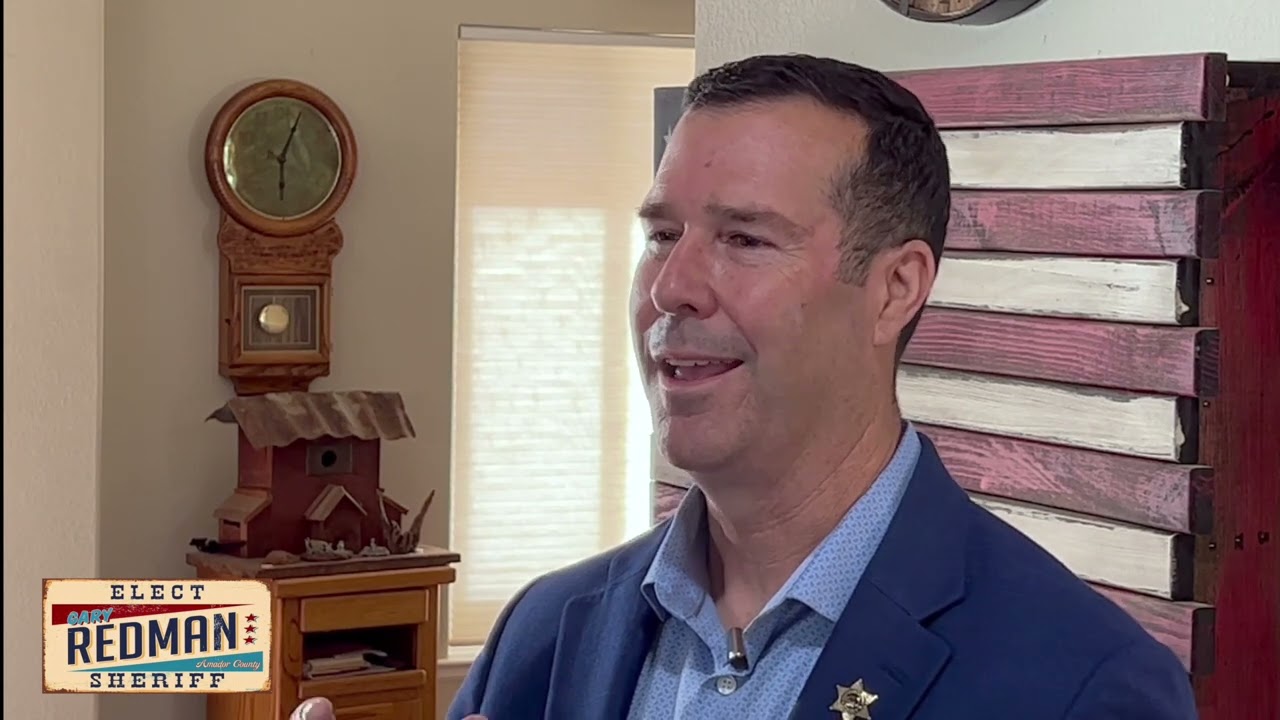 Meet Amador County Sheriff Gary Redman - YouTube