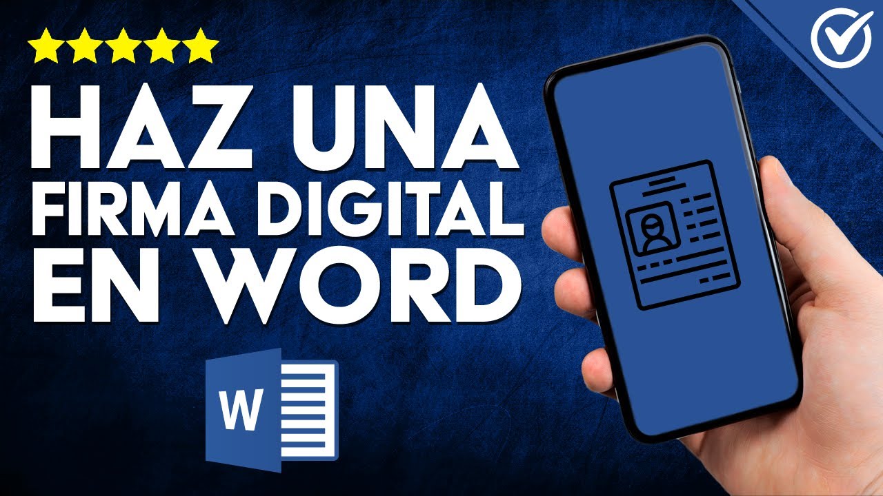 Cómo CREAR UNA FIRMA DIGITAL Perfecta en Word | Firmar Documentos ...
