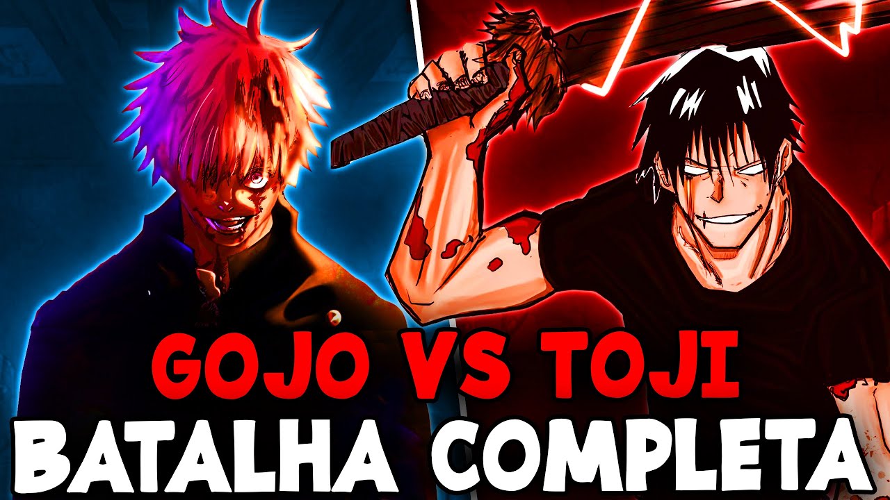 SEGUNDA TEMPORADA DE JUJUTSU KAISEN - GOJO VS TOJI BATALHA COMPLETA ...