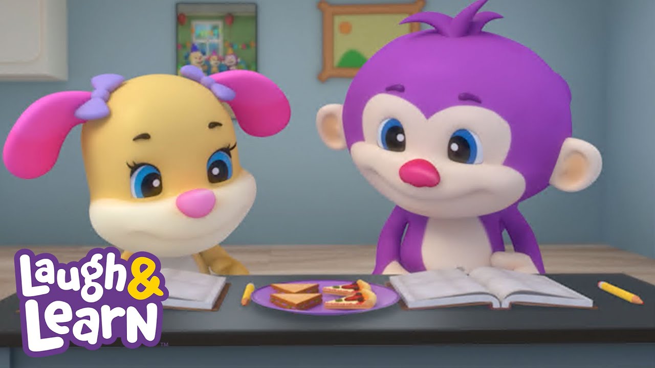 The Homework Game Song | Cartoons and Kids Songs | Learn ABCs + 123s ...