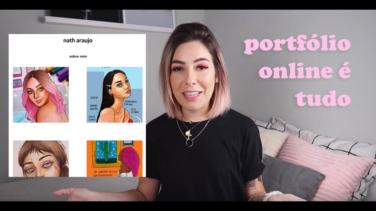 DIY: PORTFOLIO ONLINE (o que é e como fazer?) - YouTube