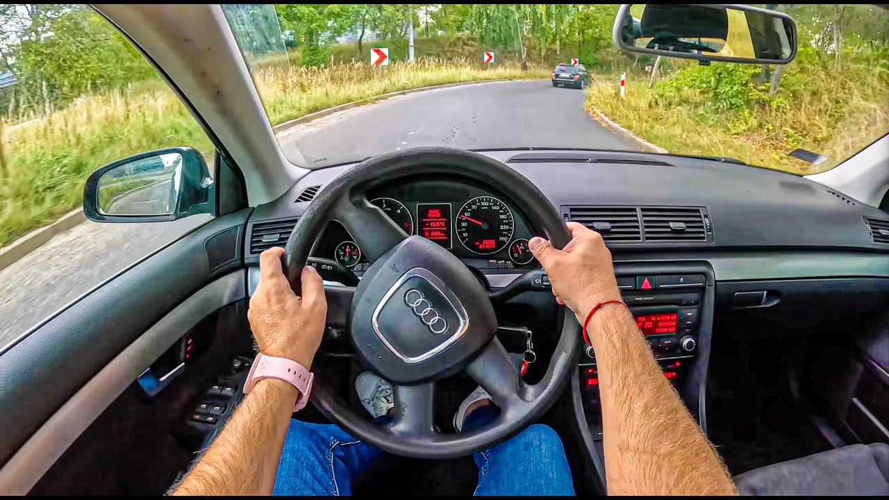 2008 Audi A4 | 140 HP | POV Test Drive - YouTube