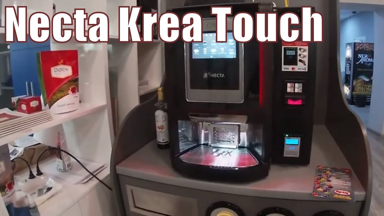 Кофемашина Necta Krea Touch | Vending - YouTube