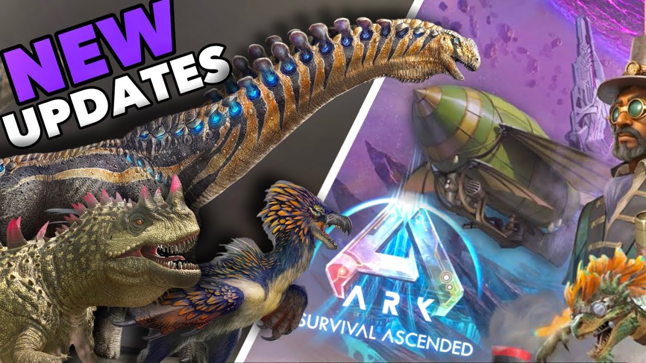 Everything Coming To Ark Ascended! 13 New Creatures And New Maps! - YouTube