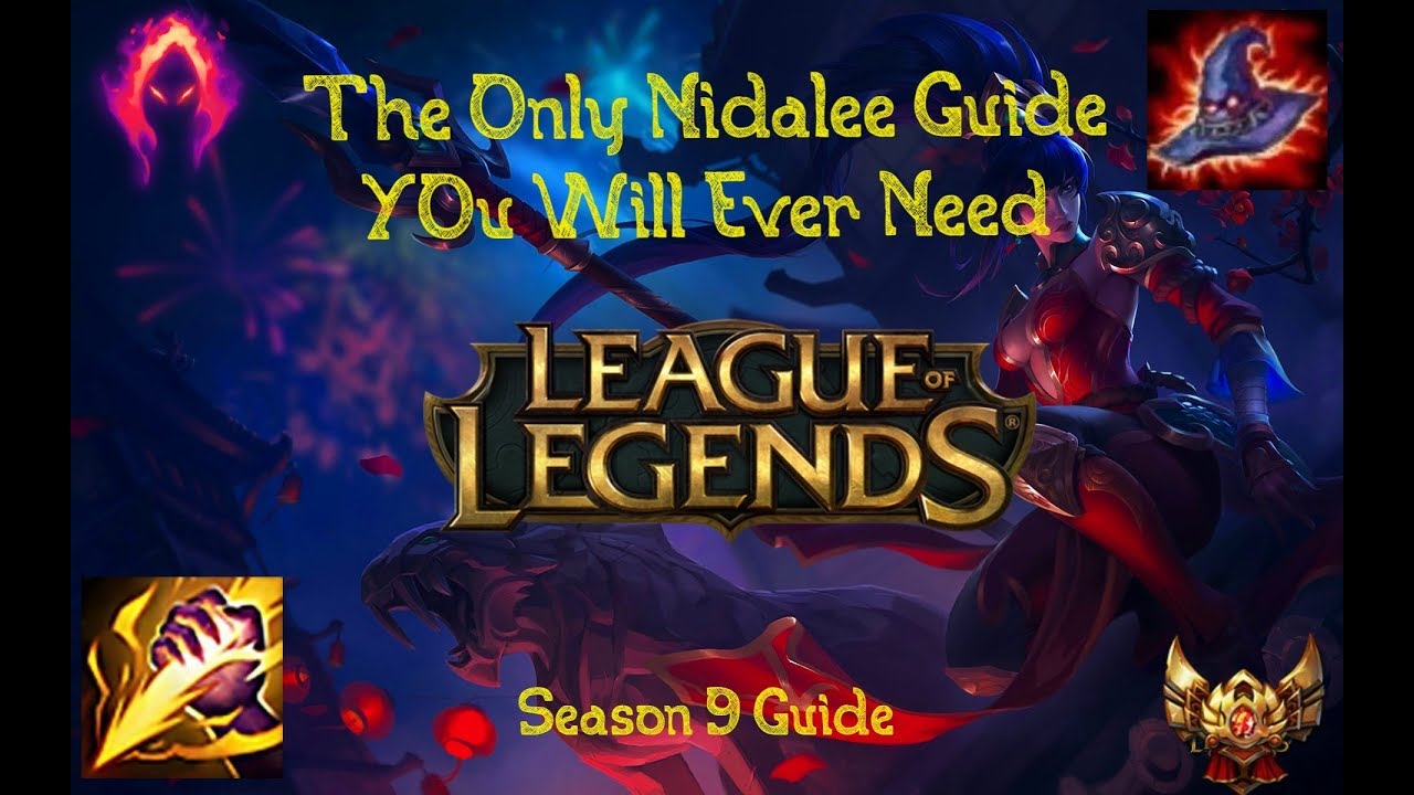 Nidalee Guide Season 9 Runes|Mastery|Build|Combos - YouTube