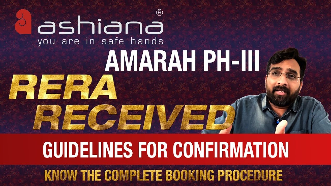 Ashiana Amarah Phase 3 | RERA Received | Know The Booking Date | Visit Date and Timing | How to ...