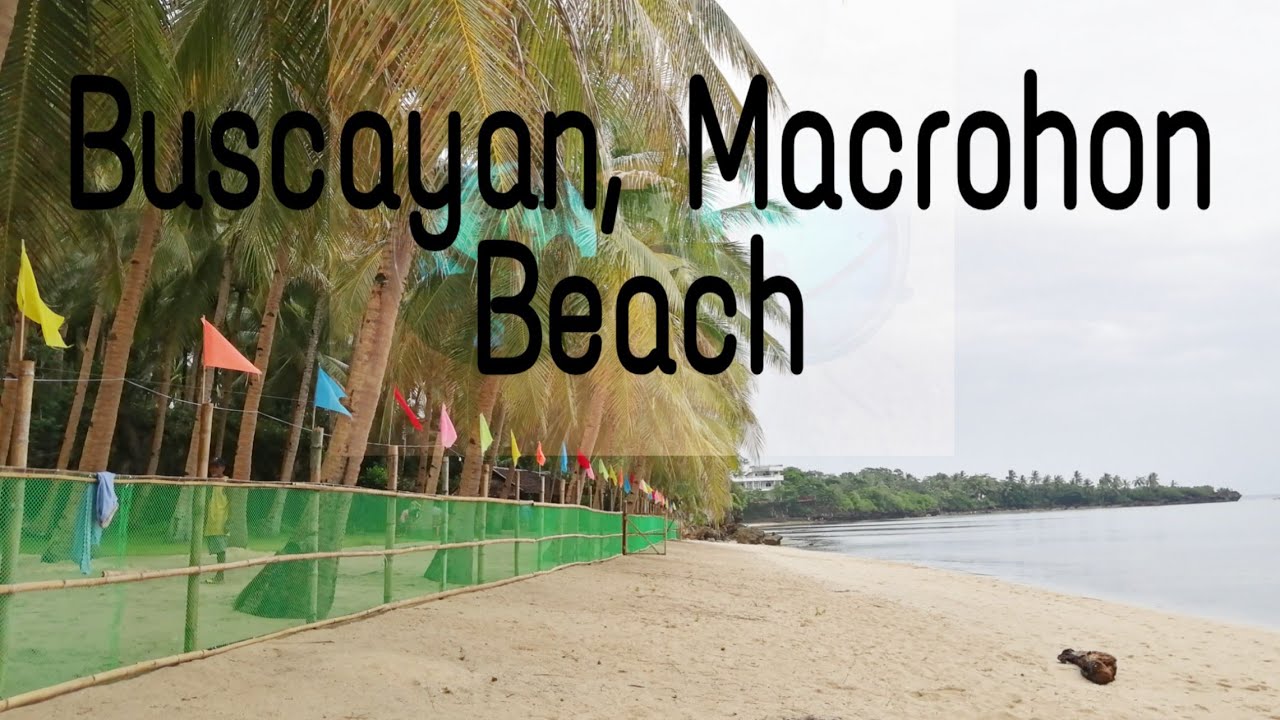 The little bora of Macrohon | White Sand Beach - YouTube